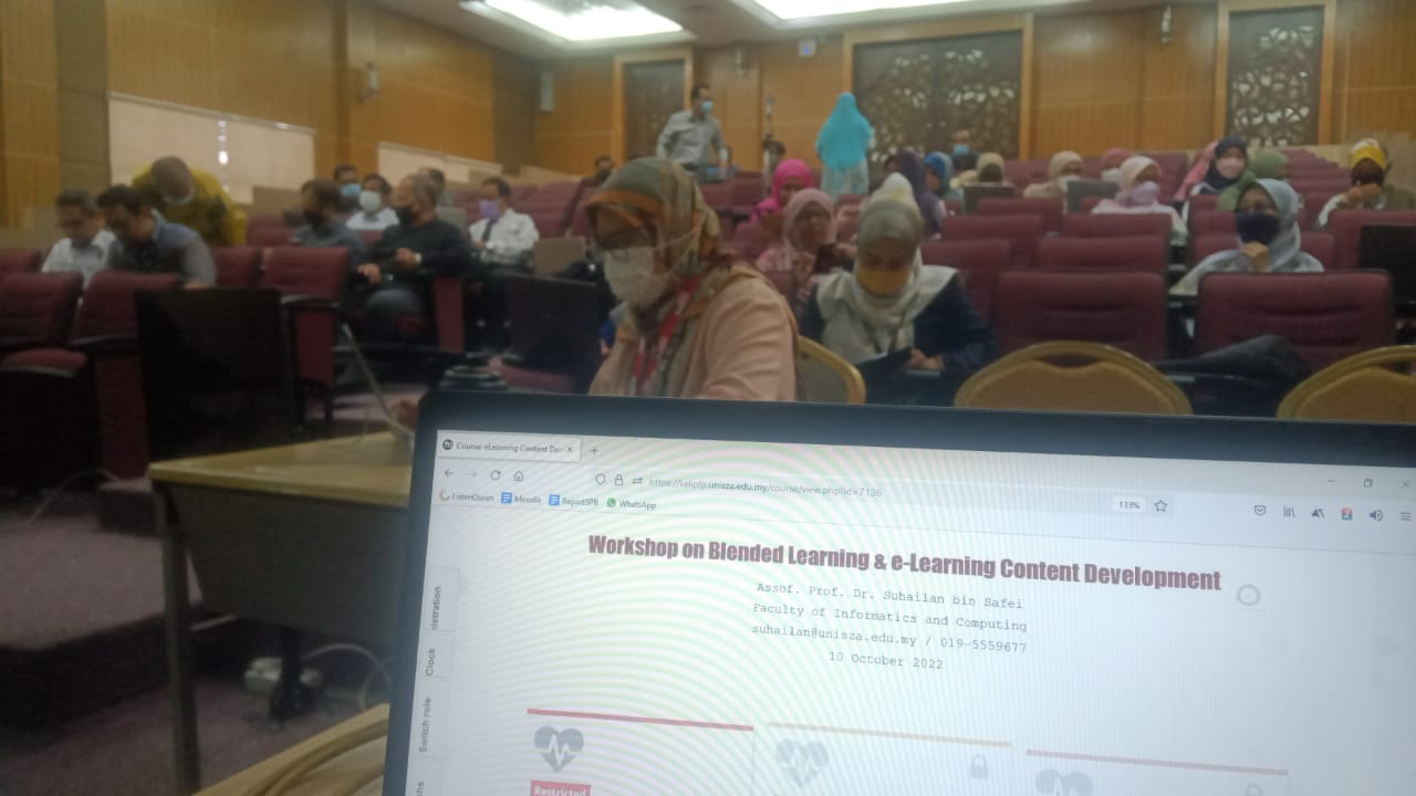 Invited Speaker and Workshop: eLearning Development